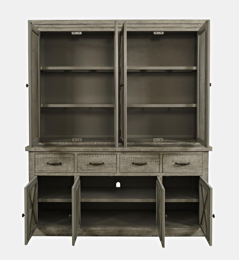 Telluride Driftwood Server & Hutch | Old Cannery Furniture