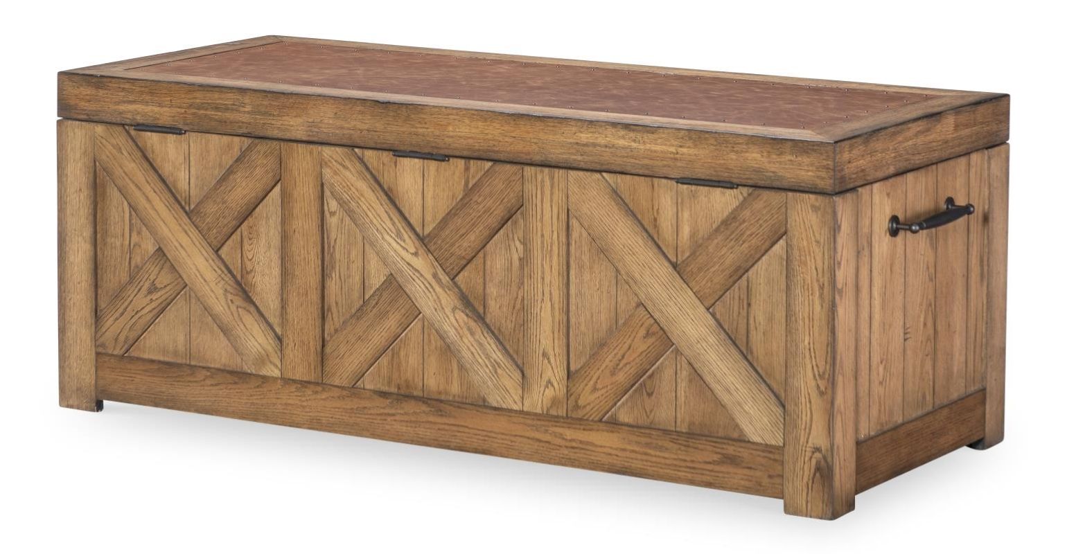 Country Living Captain's Trunk Cocktail Table | Old Cannery Furniture