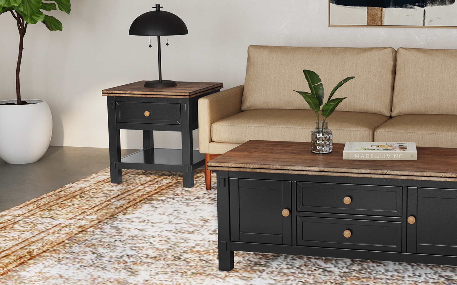 Stormy Ridge End Table | Old Cannery Furniture