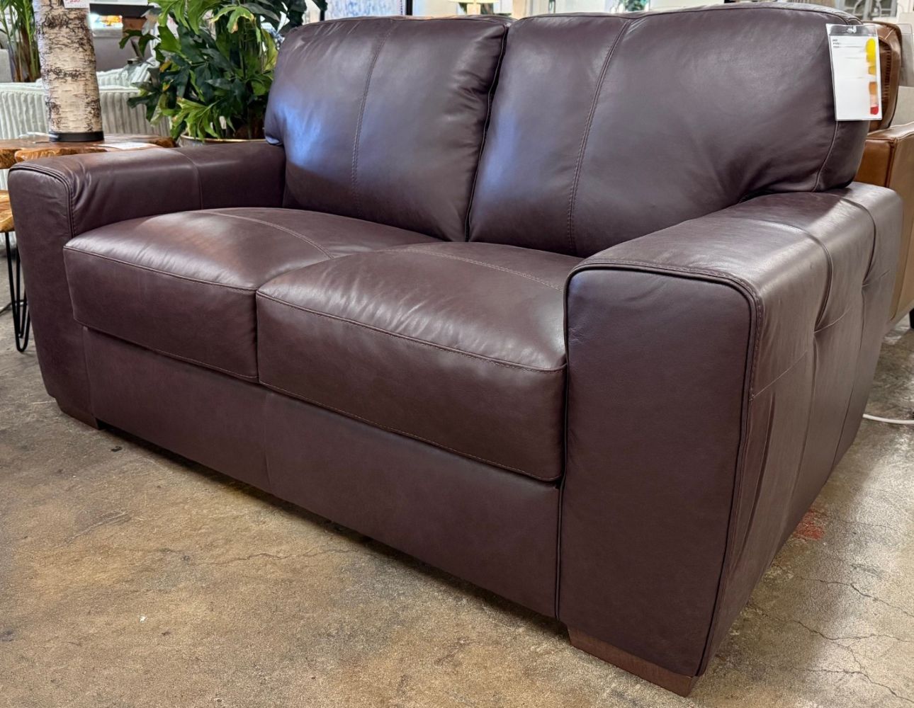 Lovington Loveseat - Cocoa | Old Cannery Furniture
