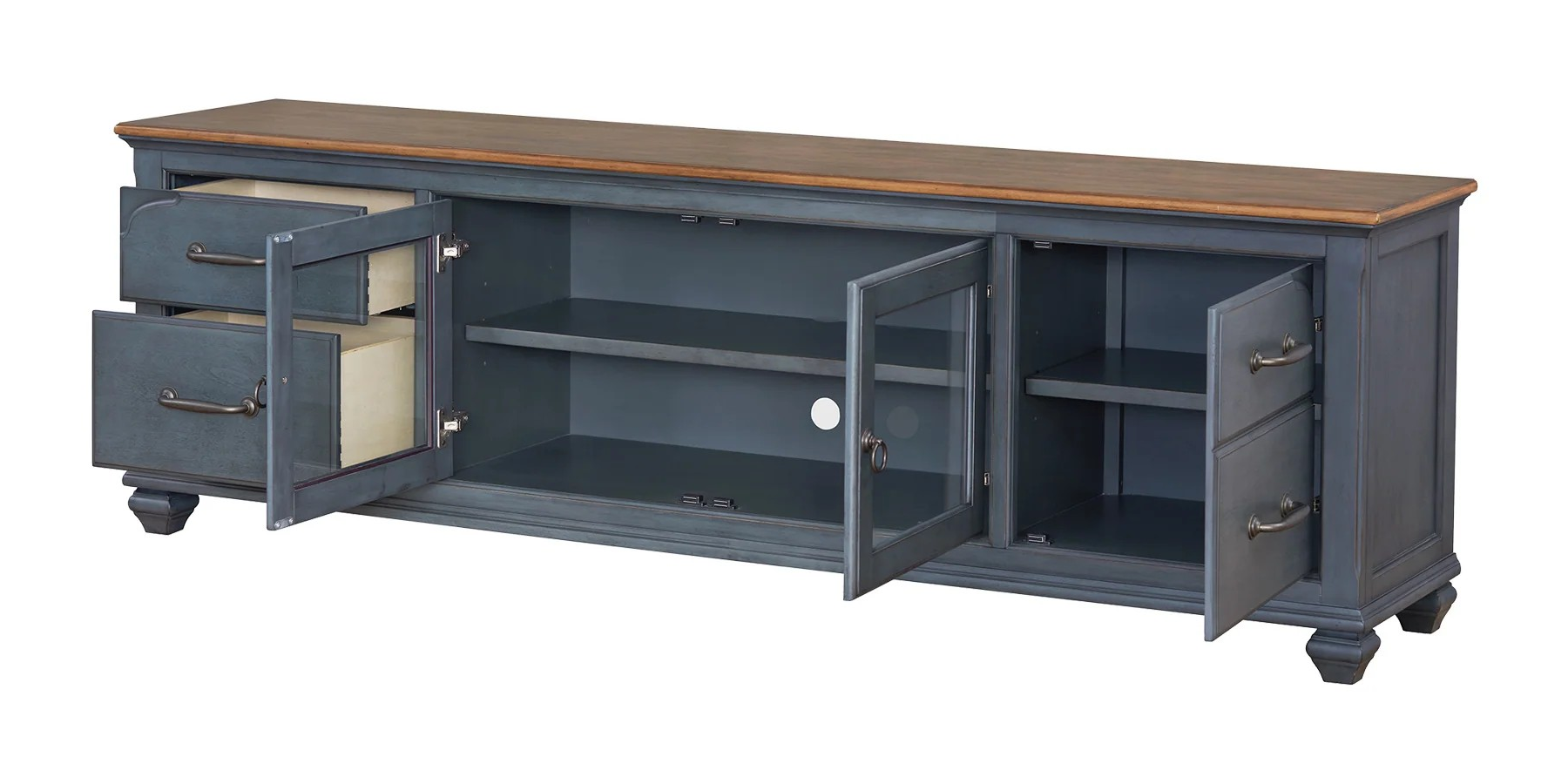 Americana 84" TV Stand | Old Cannery Furniture